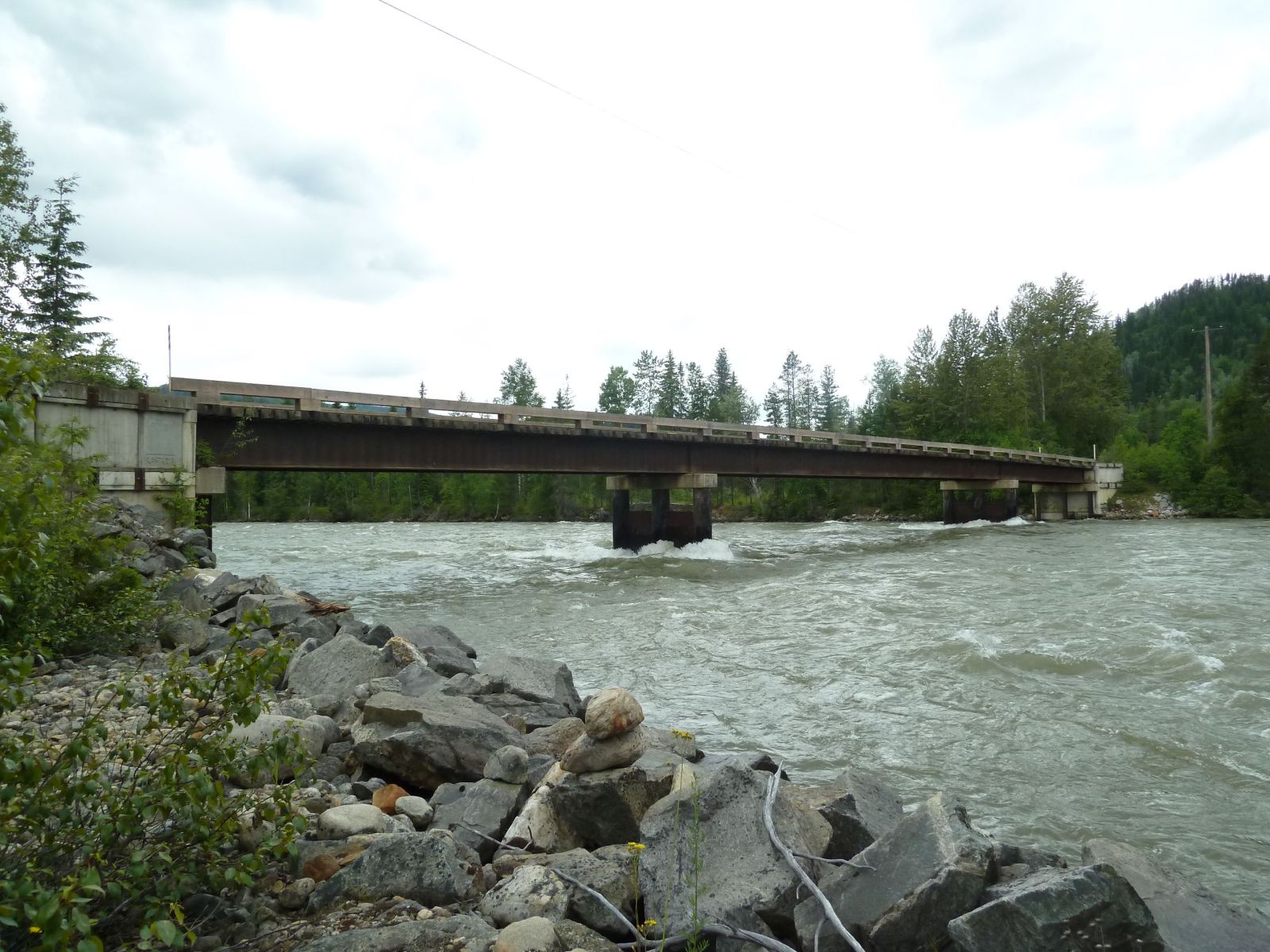 Brücken über die Thompson Rivers