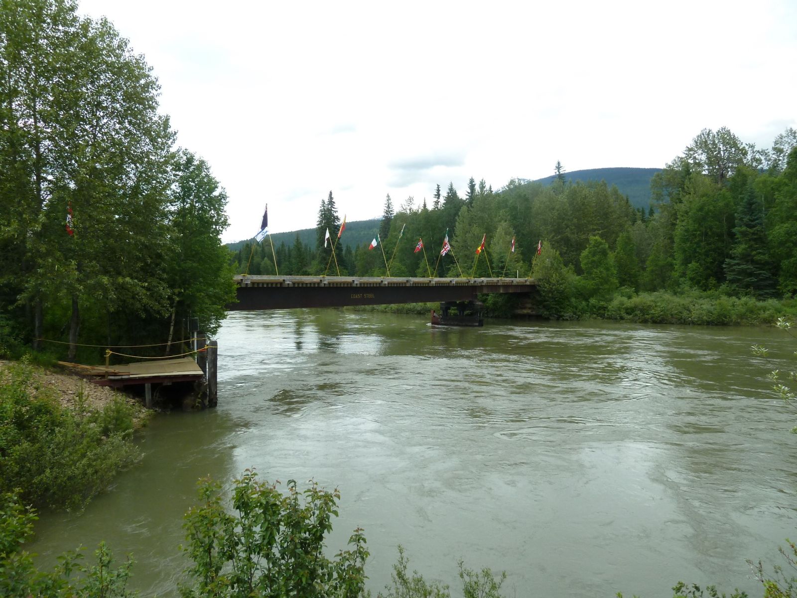 Brücken über die Thompson Rivers