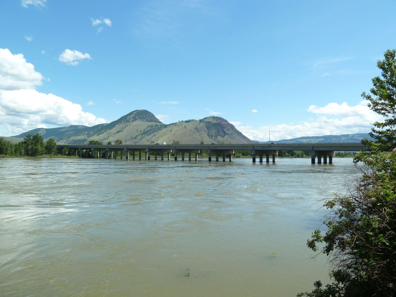 Brücken über die Thompson Rivers