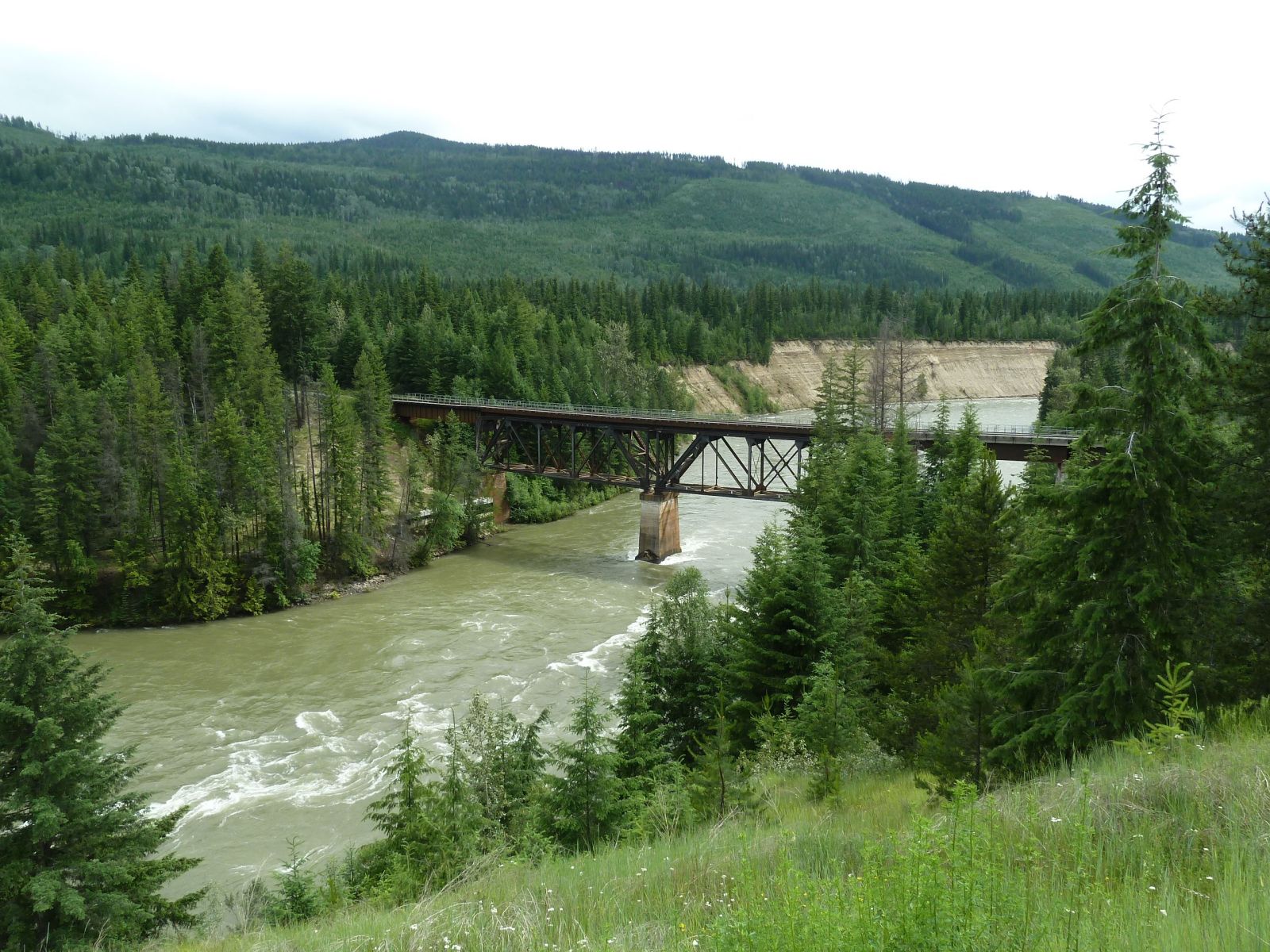 Brücken über die Thompson Rivers