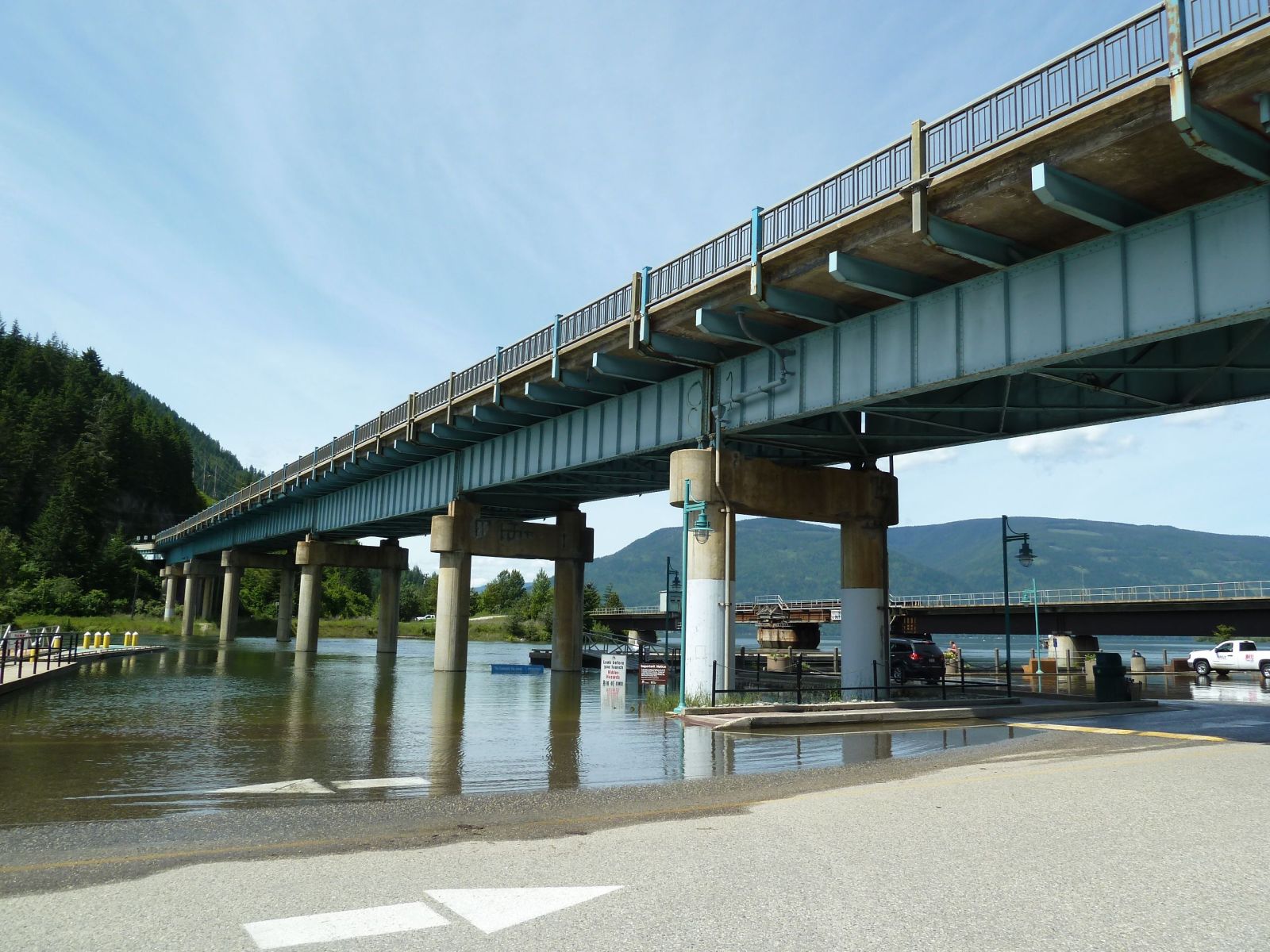 Straßenbrücken in British-Columbia