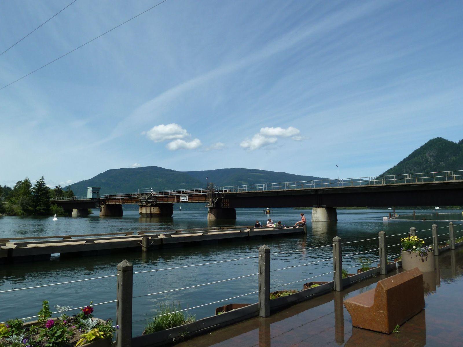 Eisenbahnbrücken in British-Columbia