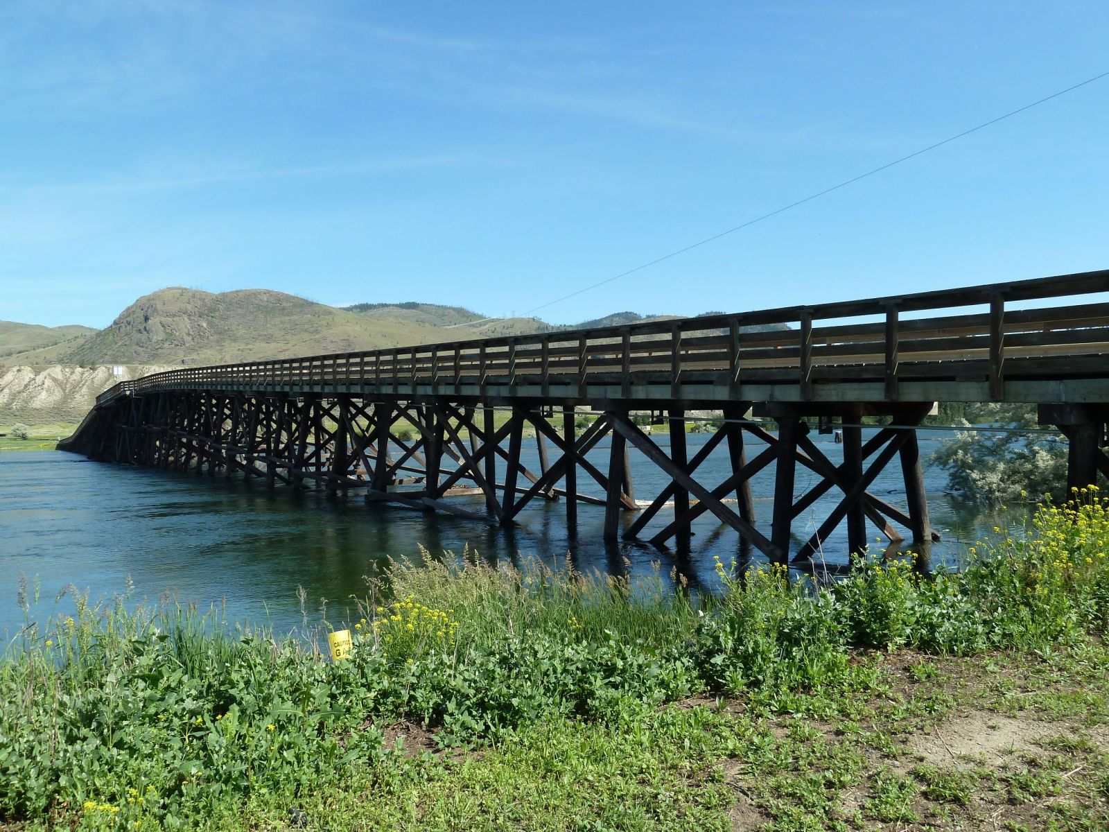 Brücken über die Thompson Rivers