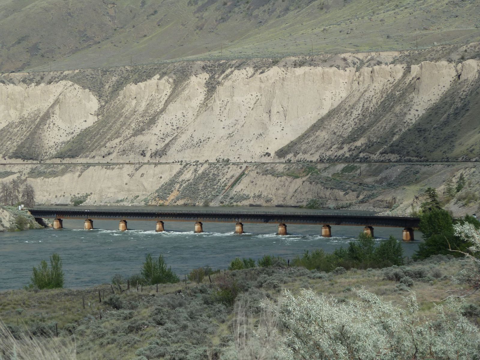 Brücken über die Thompson Rivers