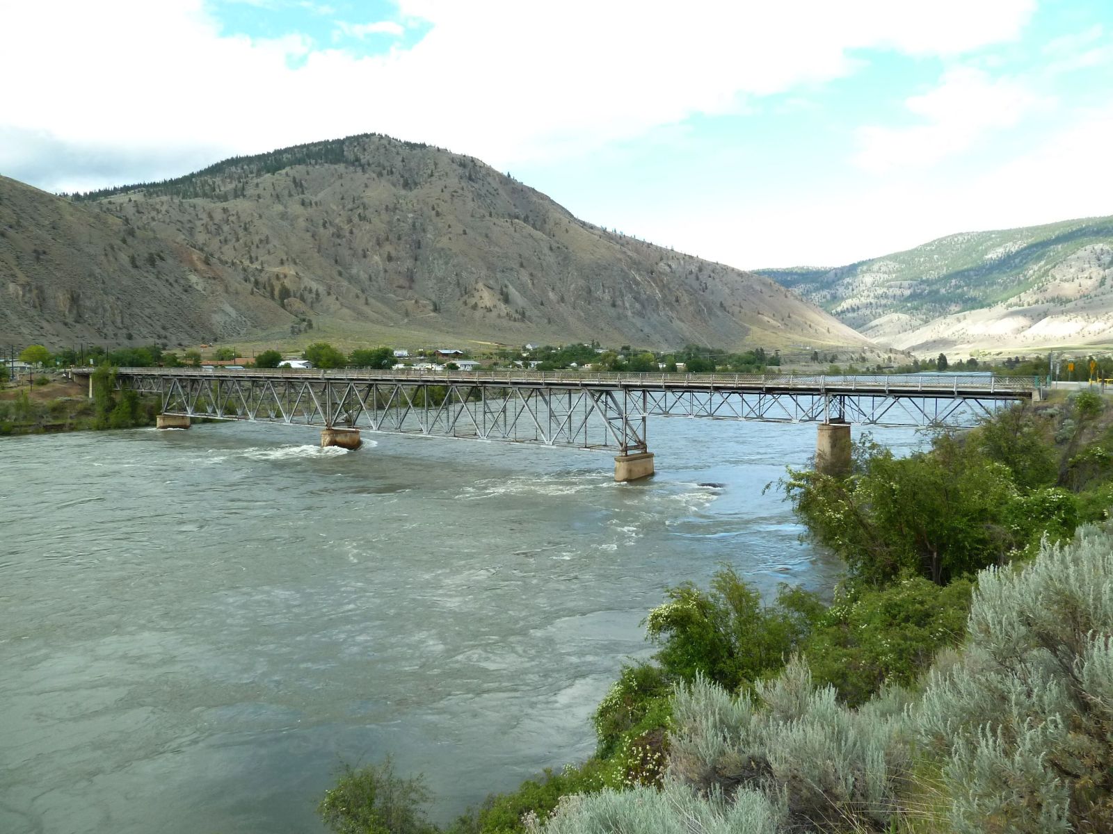 Brücken über die Thompson Rivers