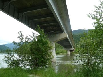 Brücken über die Thompson Rivers