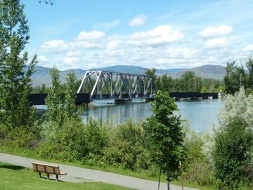 Brücken über die Thompson Rivers